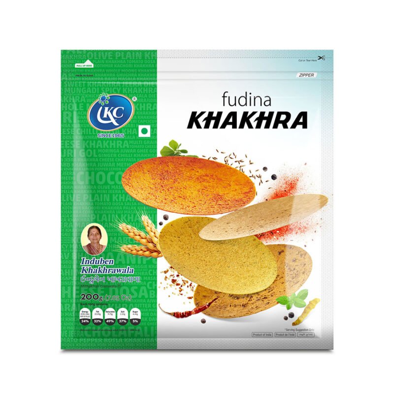 Fudina Khakhra - Induben Khakhrawala | Khakhra Shop